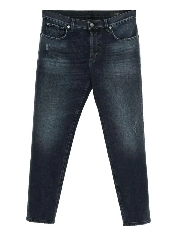 DONDUP Five-pocket Straight Jeans - Blue