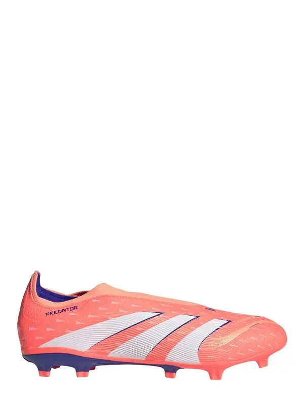 Adidas Predator League Laceless Fg/mg - Signal Coral/cloud White/beam Orange