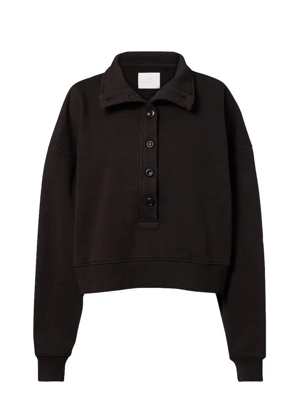 Citizens Of Humanity Mirelle Cotton Fleece Sweatshirt - Brown
