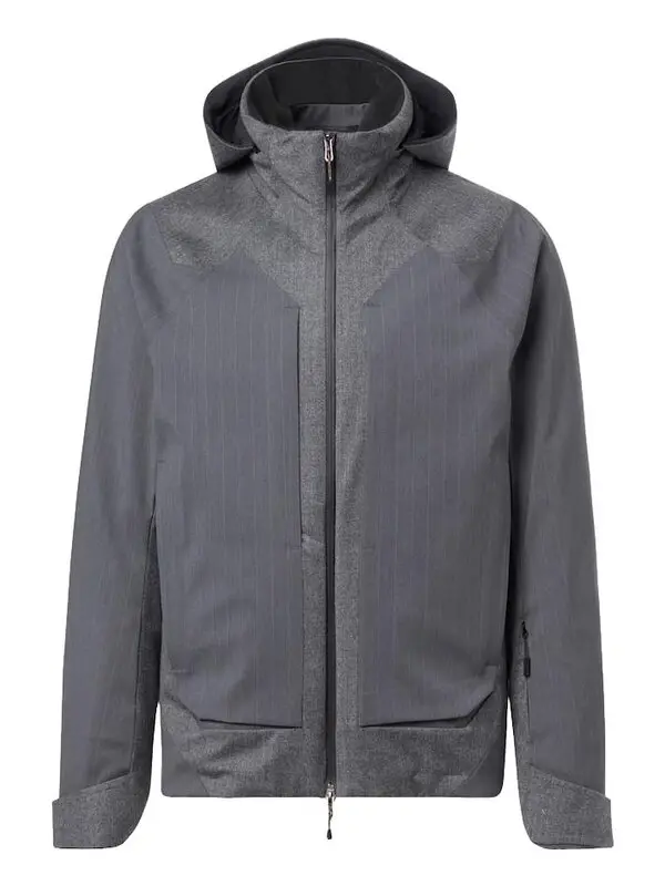 Sease Trace 2.0 Pinstripe Down Jacket - Grey