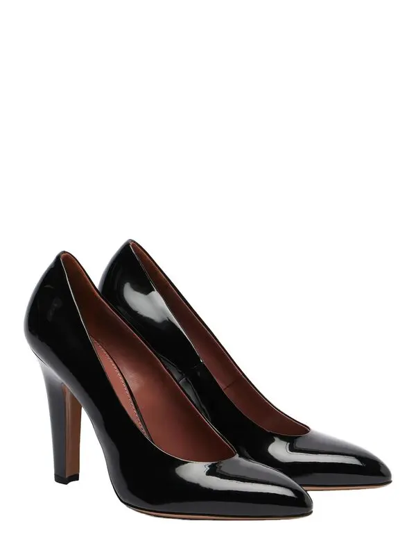 Paris Texas Elsa 100 Patent Leather Pumps - Black