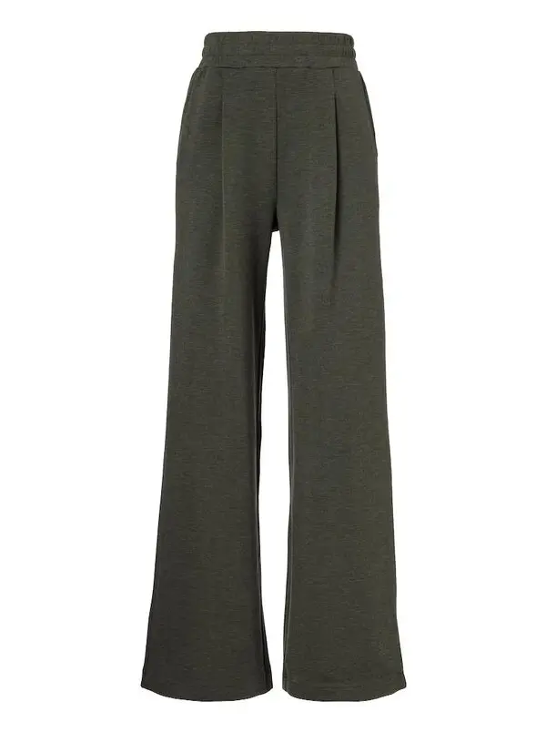 Varley Extra Jersey Wide-leg Pants - Green