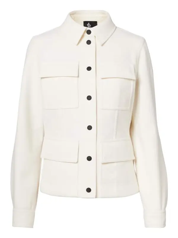 Moncler Interlock Jacket - White