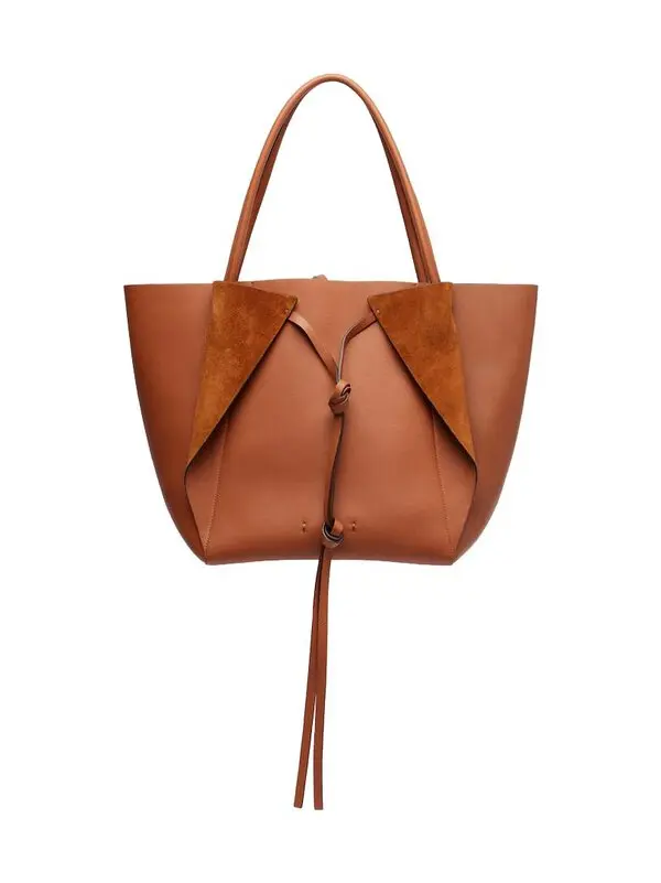 Gabriela Hearst Marija Leather Tote - Brown
