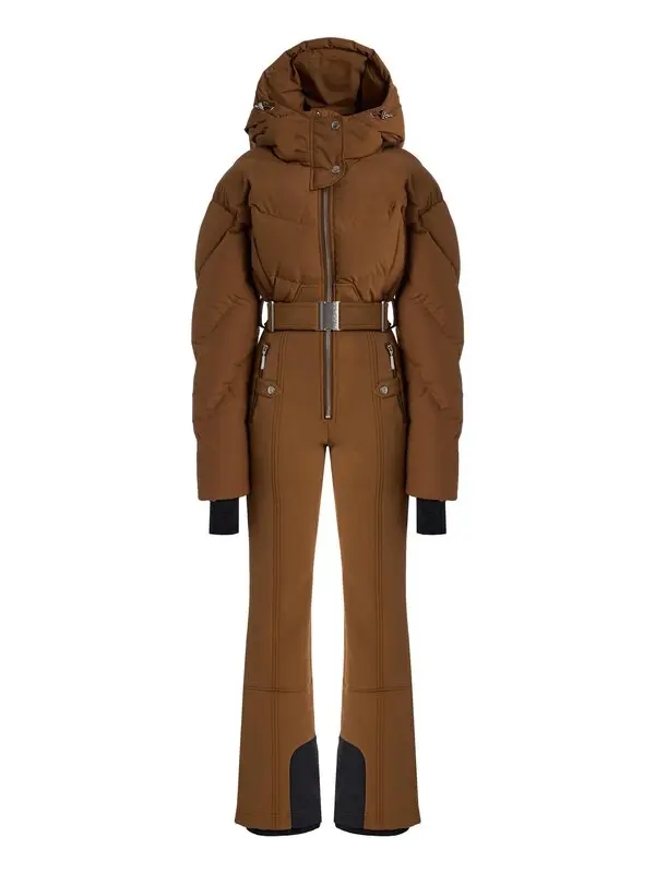 Cordova Ajax Down Ski Suit - Brown