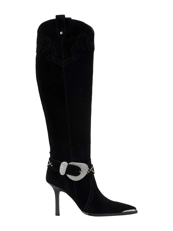 Vince Camuto Kenzin Tall Boots - Black Suede