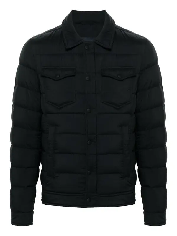 Herno La Denim Nylon Jacket - Black