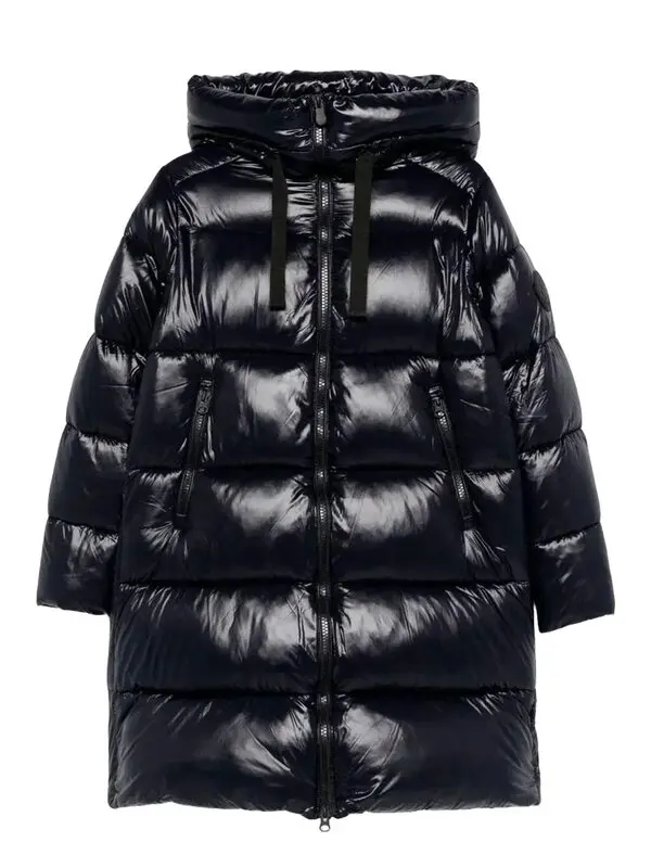 SAVE THE DUCK Isabel Long Down Jacket - Blue