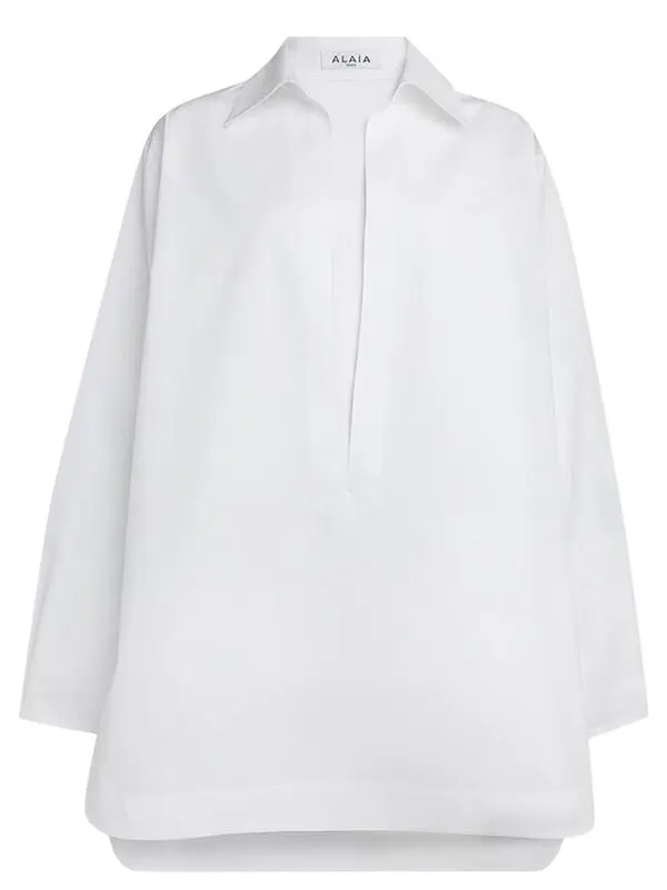 Alaïa Tunic Dress - White