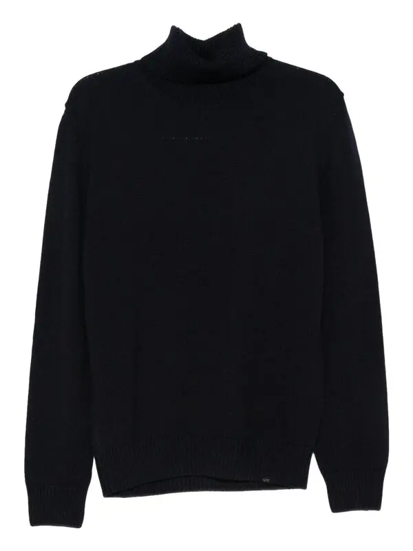 Paul & Shark Turtleneck Sweater - Blue