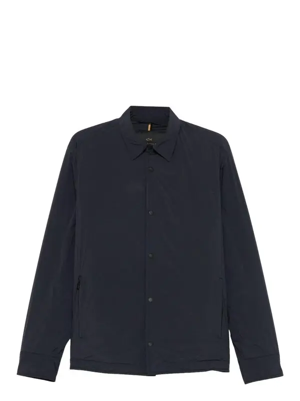 Paul & Shark Shirt Collar Jacket - Blue