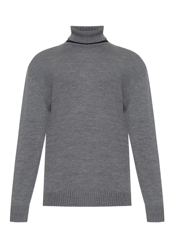 Paul & Shark Turtleneck Sweater - Grey