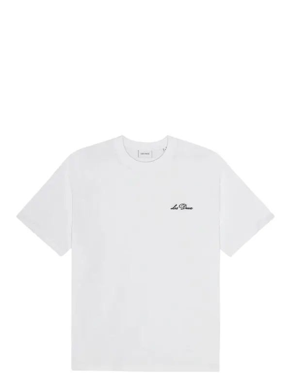 LES DEUX T-shirt Crew - White