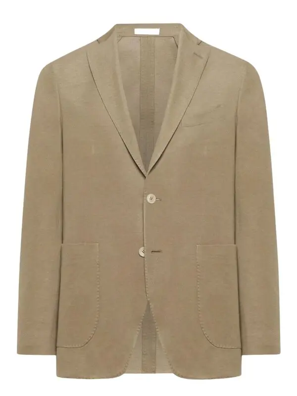 Boglioli Double-breasted Jacket - Beige