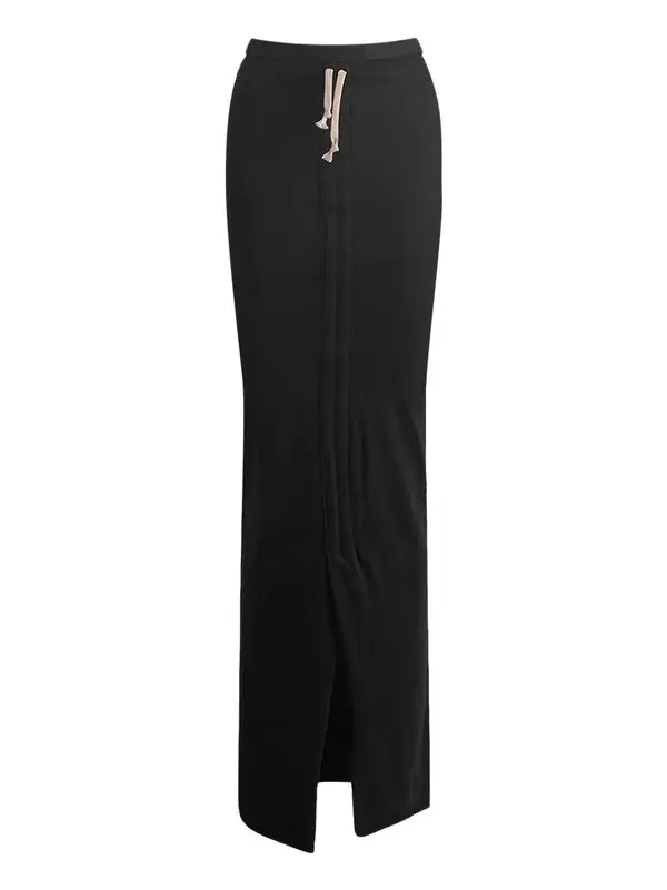 Rick Owens Soft Edfu Skirt - Black