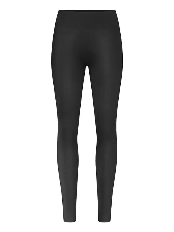 NIKESKIMS Shine Bonded Waist 26" Legging 'obsidian - Black