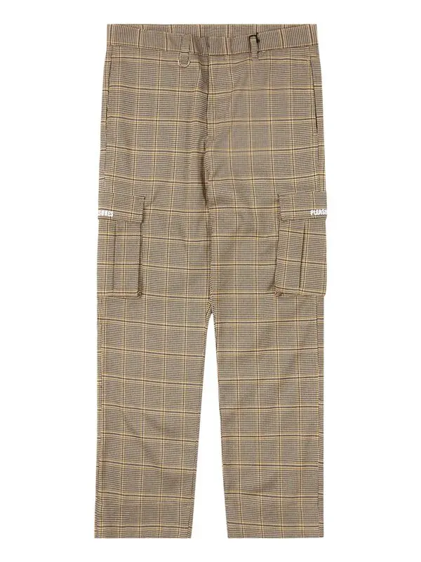 PLEASURES Origins Cargo Trousers - Brown