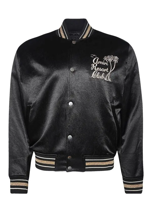 Amiri Resort Club Souvenir Jacket - Black