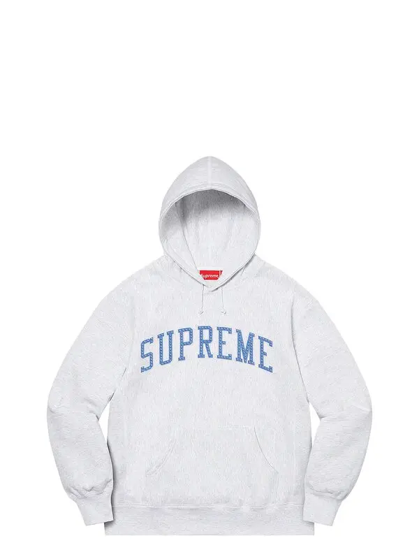 Supreme Stars Arc Hooded Sweatshirt - Grey