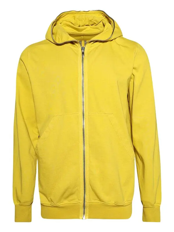 Rick Owens T-shirt Jumbo Gimp Hoodie - Yellow