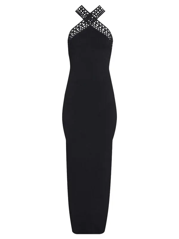 Alaïa Viennee Dress - Black