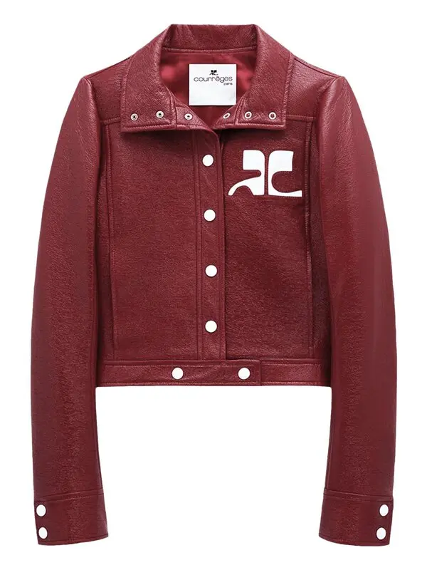 COURREGES Reedition Vinyl Jacket - Red