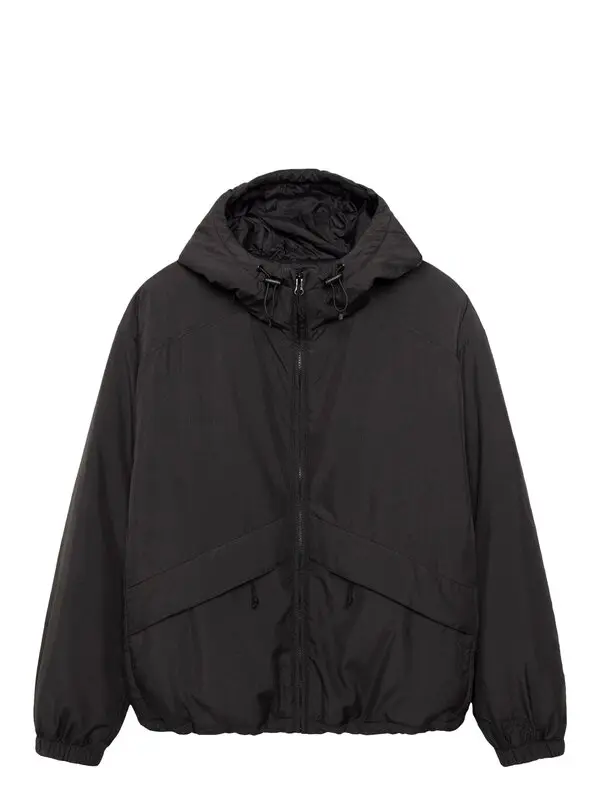 StÜssy Insulated Hooded Jacket - Black