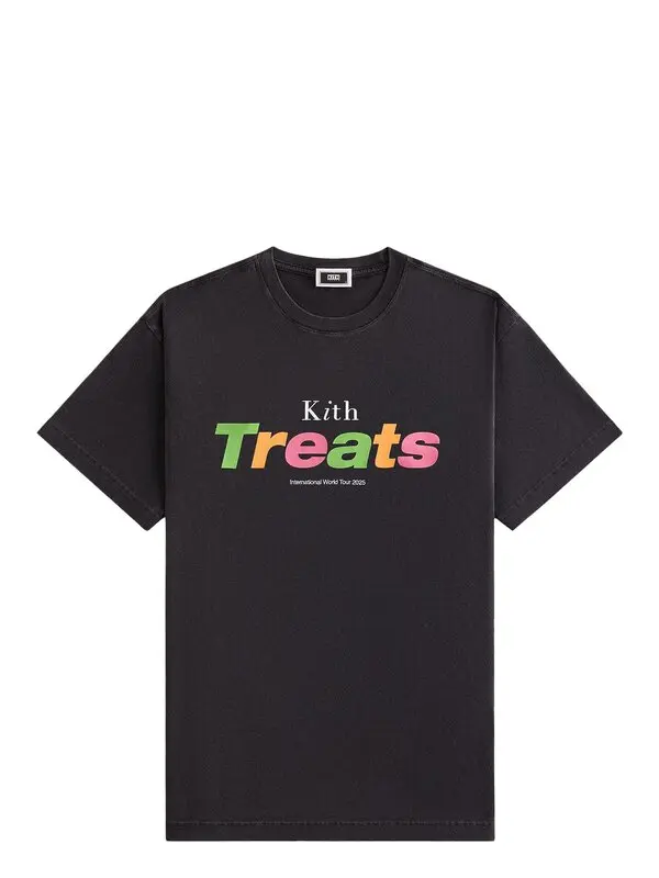 Kith Treats Bizarre Love Swirl Vintage Tee - Black