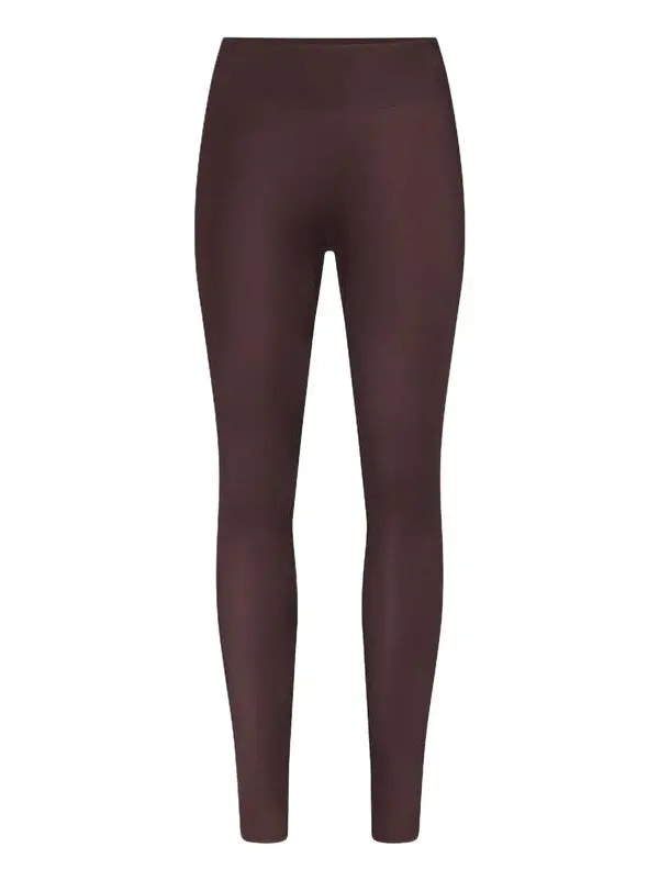 NIKESKIMS 26" Shine Bonded Waist Legging - Brown