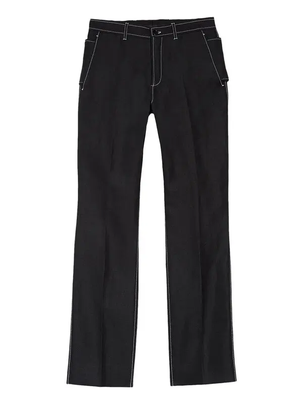 Burberry Contrast Seam Pant - Black