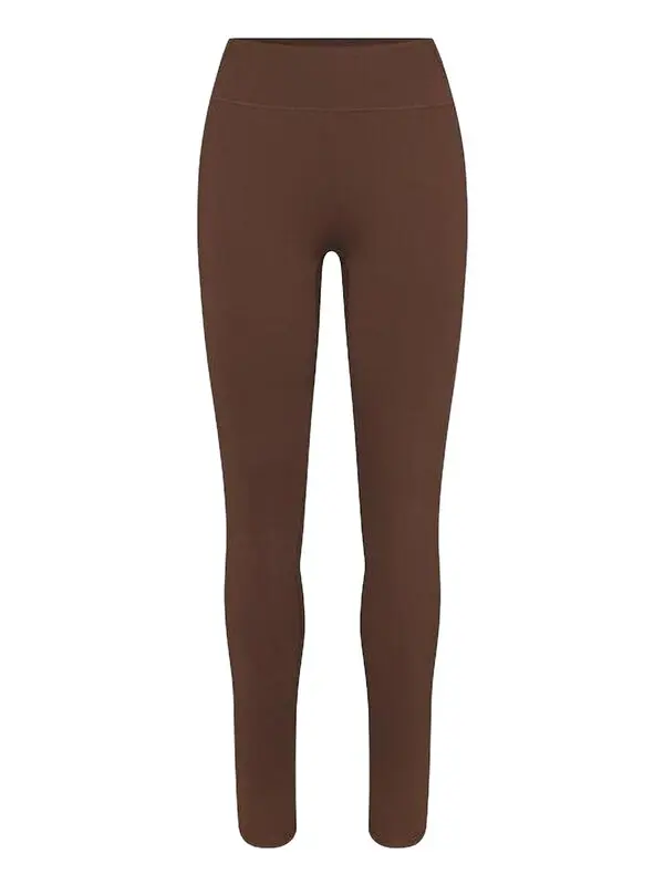 NIKESKIMS Matte 26" Legging 'dark Sepia - Brown