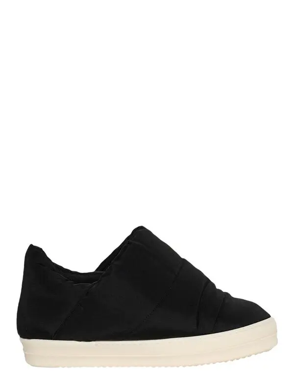 Rick Owens Puffer Slip-on Sneakers - Black