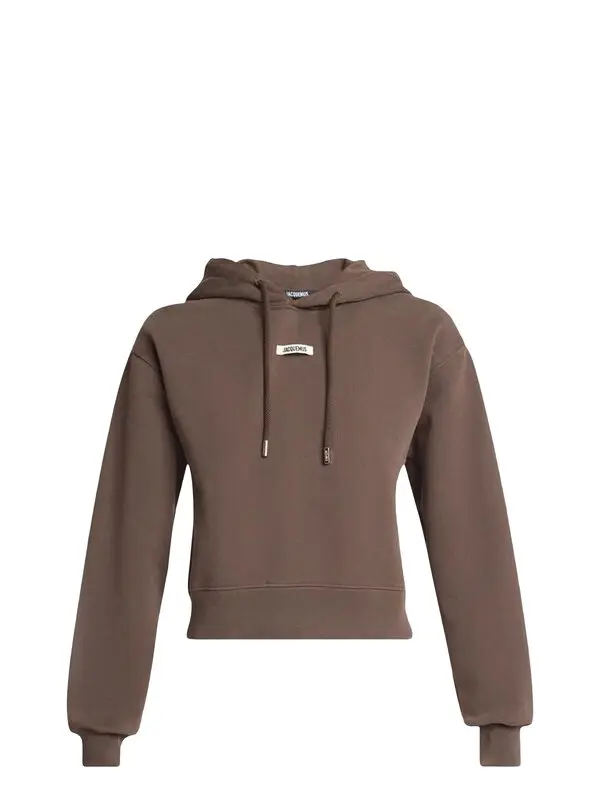Jacquemus Gros Grain Le Hoodie - Brown