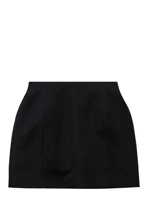 Balenciaga Hourglass Mini Skirt - Black