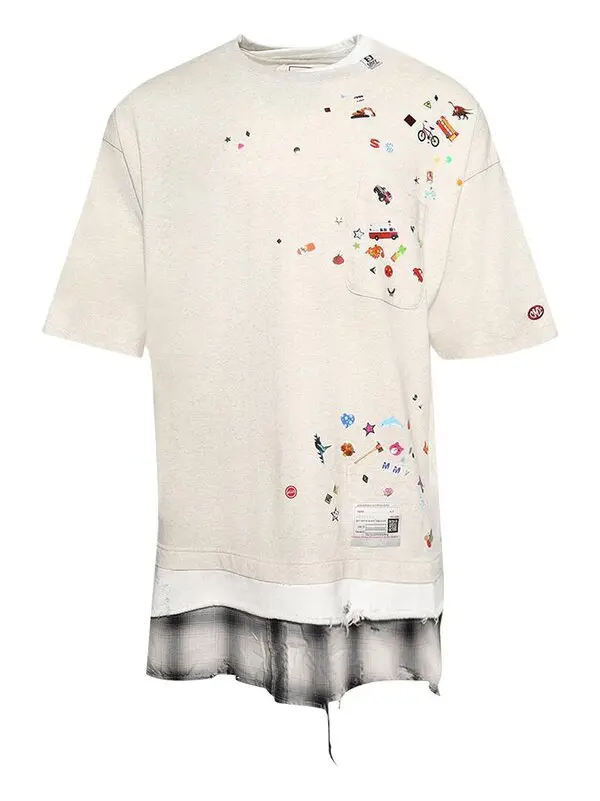Mihara Yasuhiro Triple Layered T-shirt - White