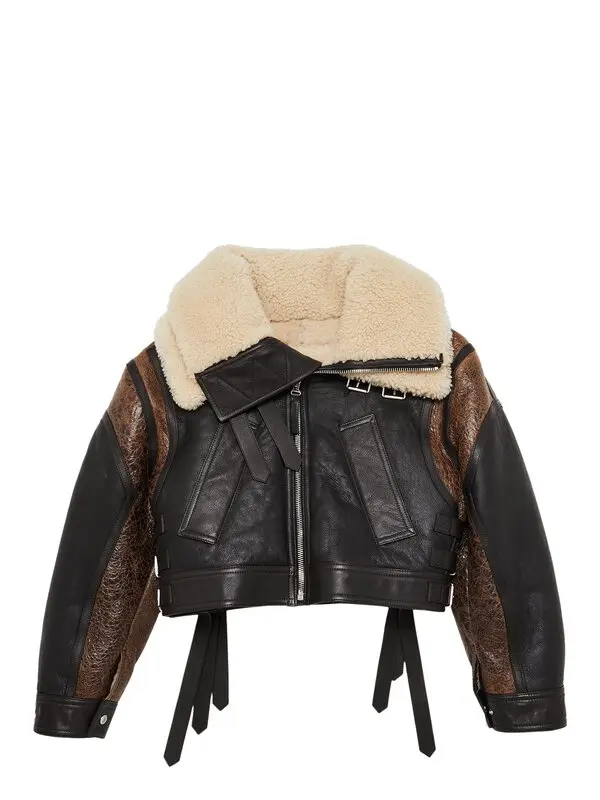 JEAN PAUL GAULTIER Shearling Jacket - Brown