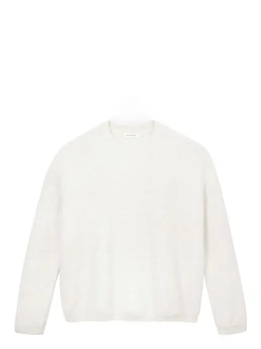 THE WHITE COMPANY Alpaca-blend Crewneck Jumper - Scandiwhte