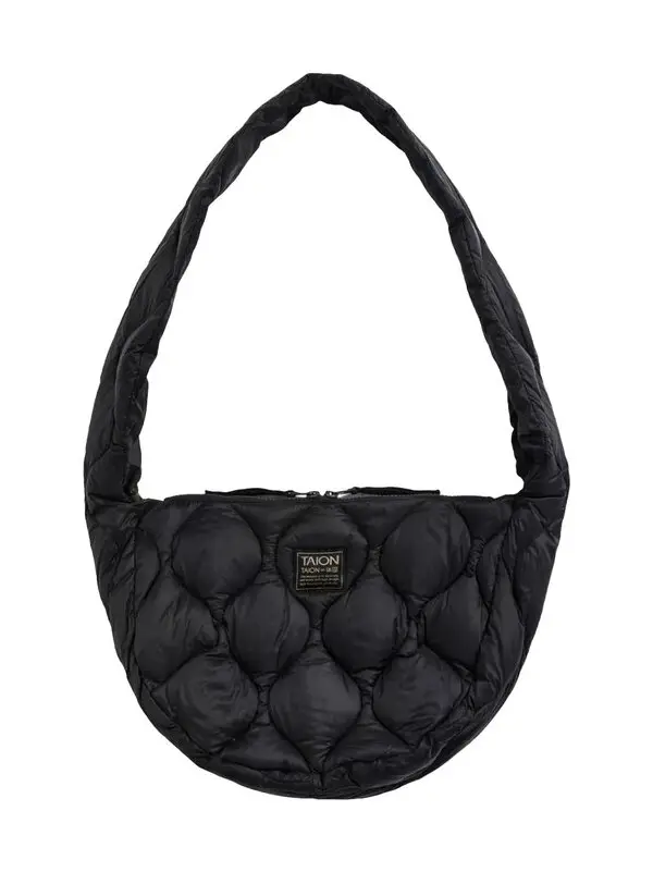 Taion Military Down Shoulder Bag - Black