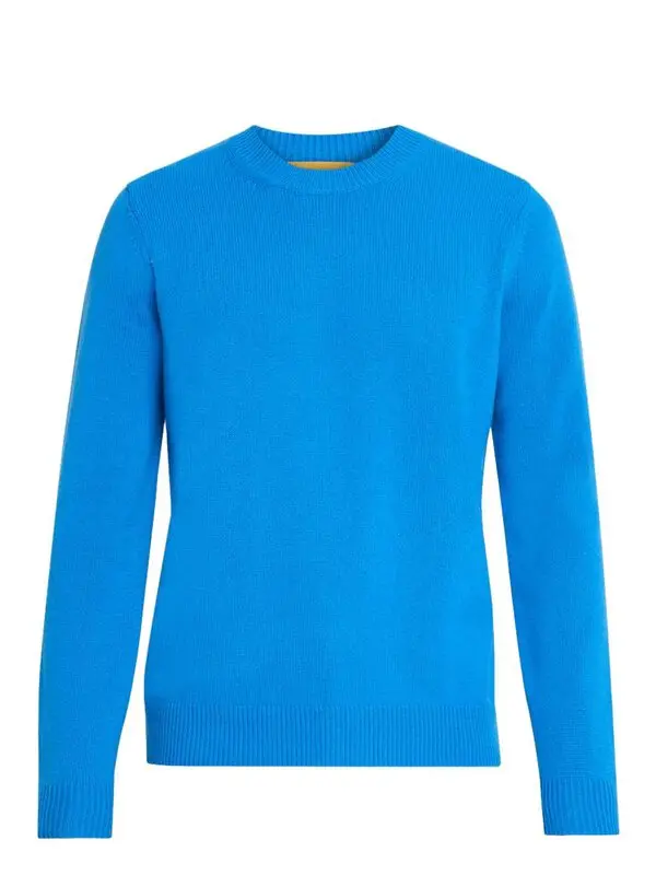 Guest In Residence Cashmere Crewneck Sweater - Twilight