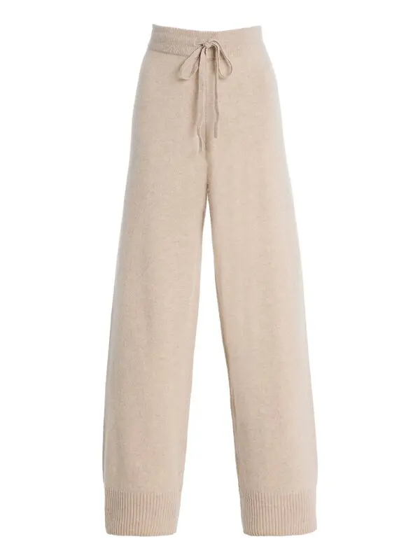 WE NORWEGIANS Geilo Wool Joggers - Taupe