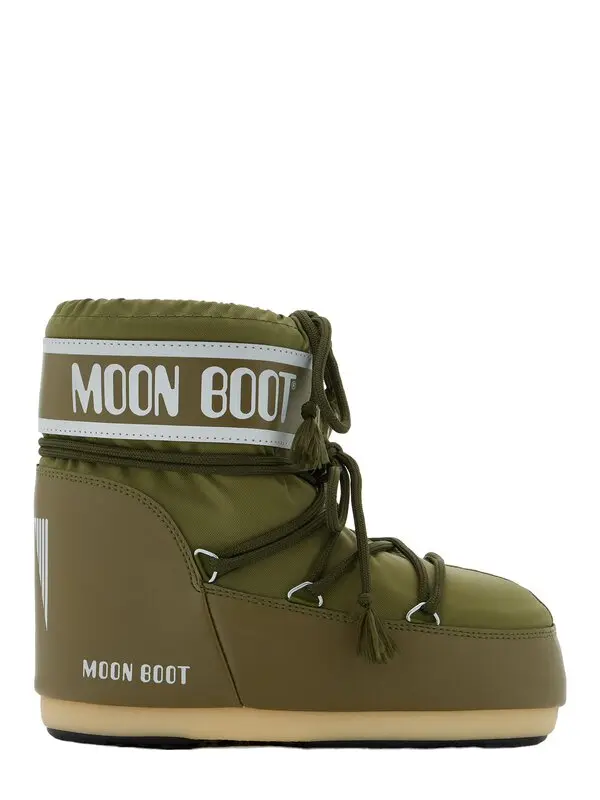 Moon Boot Icon Low Nylon Boots - Khaki