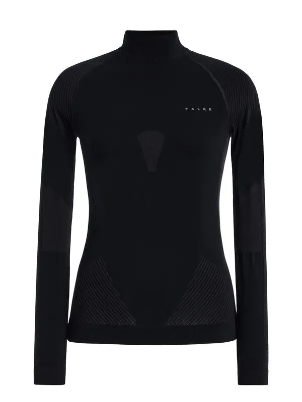 Falke Turtleneck Ski Top - Black