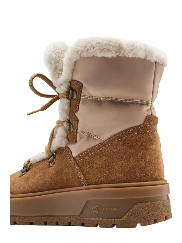 La Canadienne Erika Suede Boots - Toffee