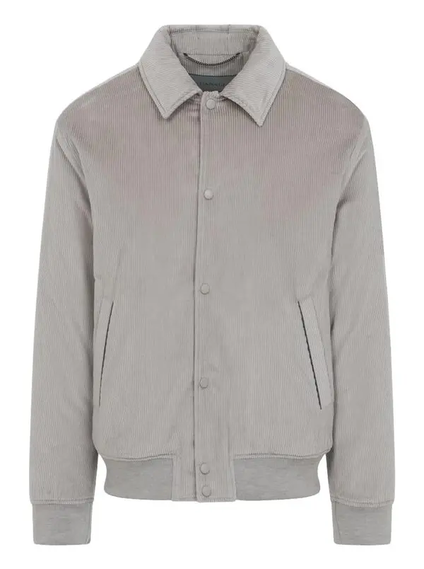 Canali Cotton Corduroy Jacket - Beige