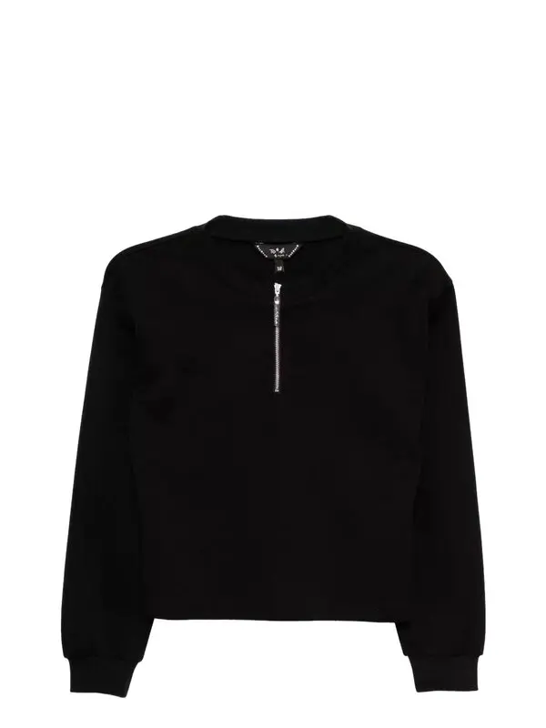 TO B. BY AGNÈS B. Half-zip Sweatshirt - Black