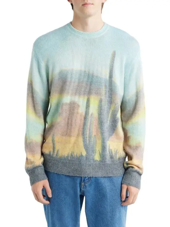 ONE OF THESE DAYS Standing Room Crewneck Sweater - Multi