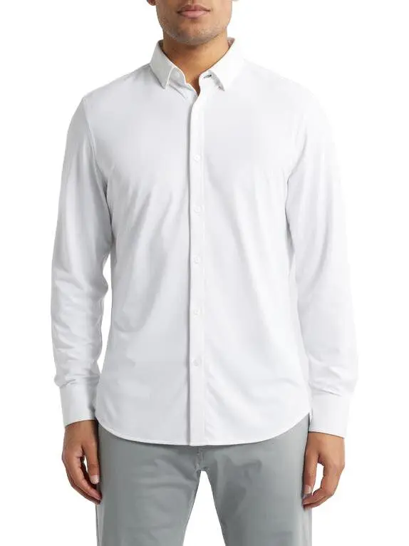 Mizzen+main Halyard Performance Button-up Shirt - White