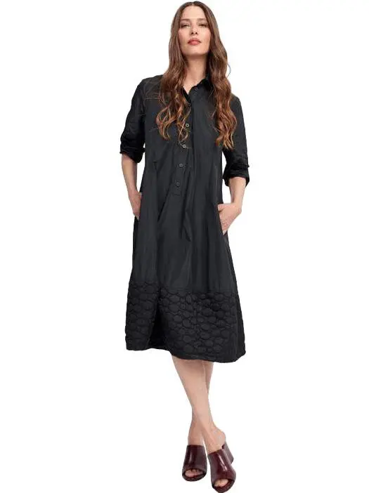Alembika Christine Shirt Dress - Black