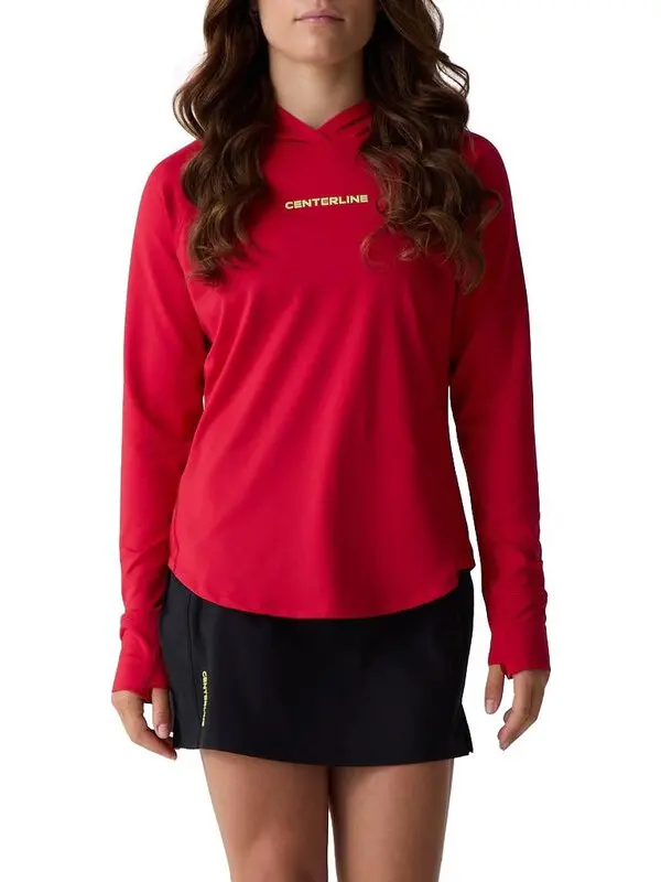 CENTERLINE ATHLETICS Layering Hoodie - Team Red