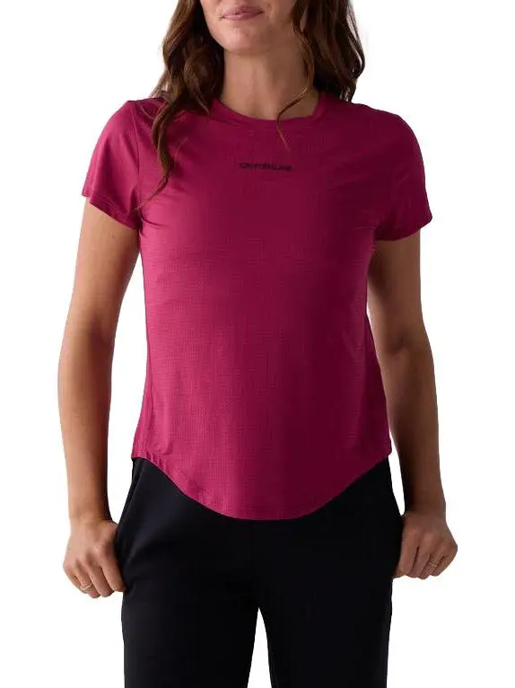 CENTERLINE ATHLETICS Airlite Tee - Beaujolais